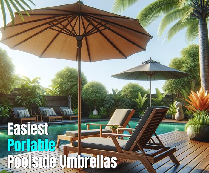 Top Portable Poolside Umbrellas for Ultimate Shade and Comfort